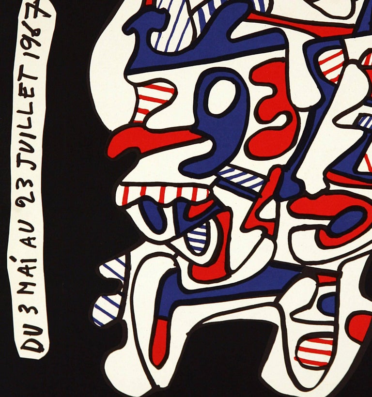 Jean Dubuffet - Art Brut Poster at 1stDibs