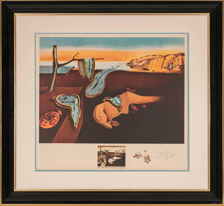 Salvador Dalí­ - Persistence of Memory For Sale at 1stDibs
