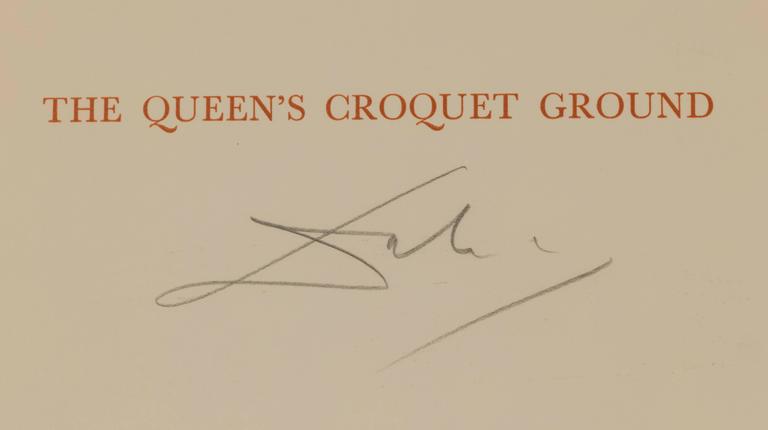 Salvador Dalí­ - The Queen's Croquet Ground, Print at 1stdibs