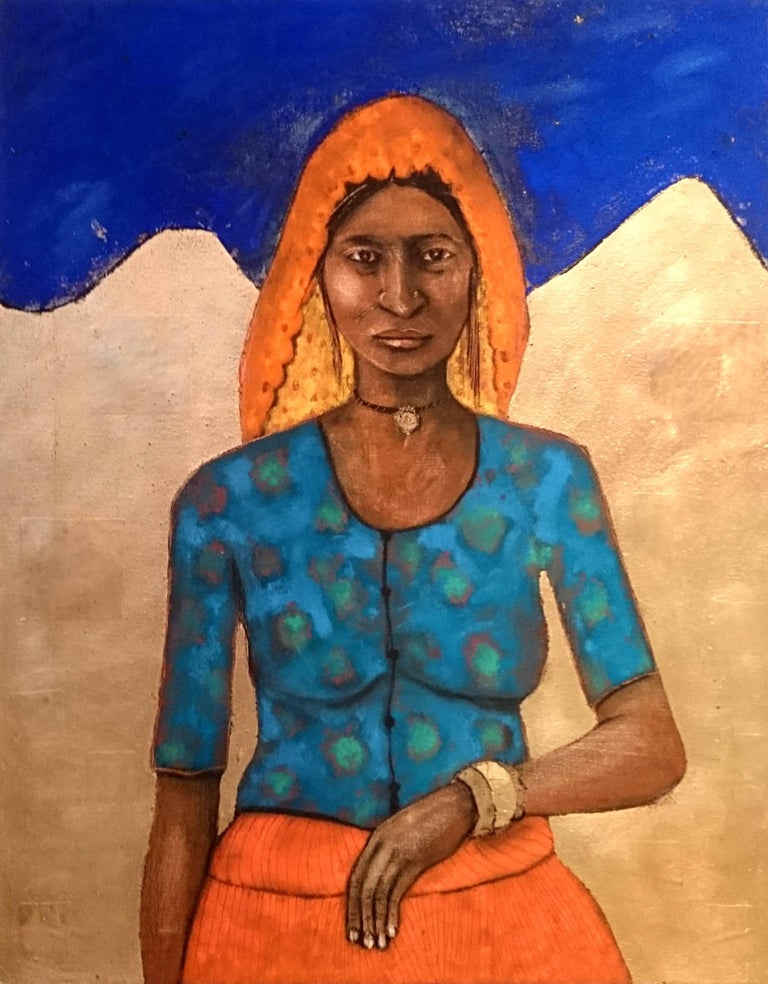 Susan Jayne Hocking - Walking from the Camel Fair For Sale at 1stDibs