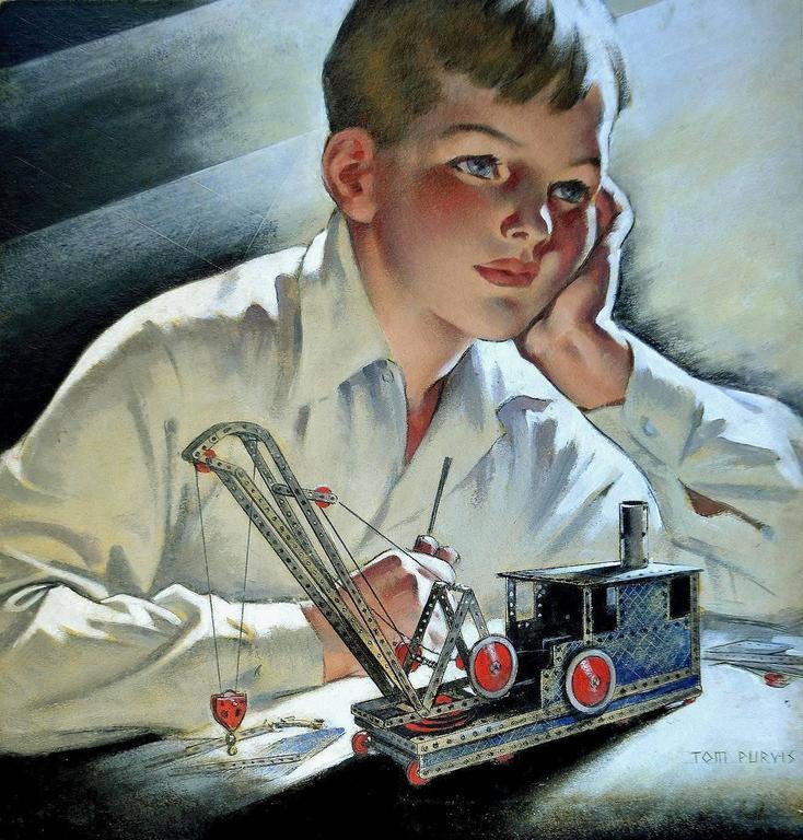 Tom Purvis - Meccano at 1stDibs