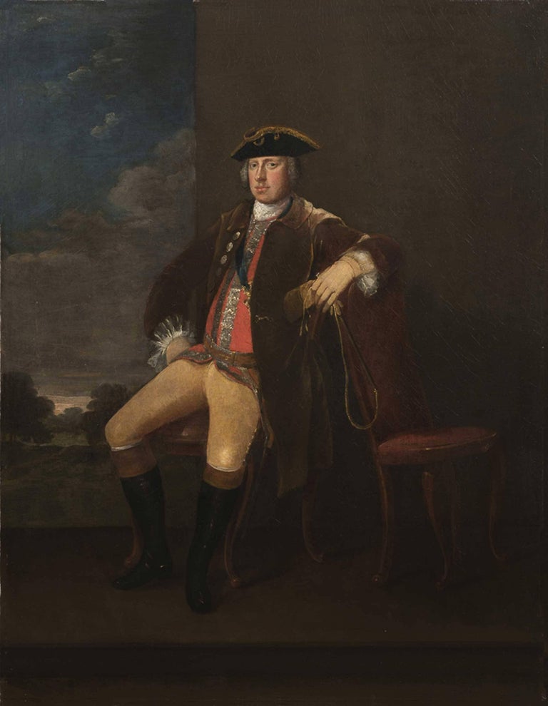 David Morier - Portrait of the Duke of Cumberland (1721-1765) For Sale ...