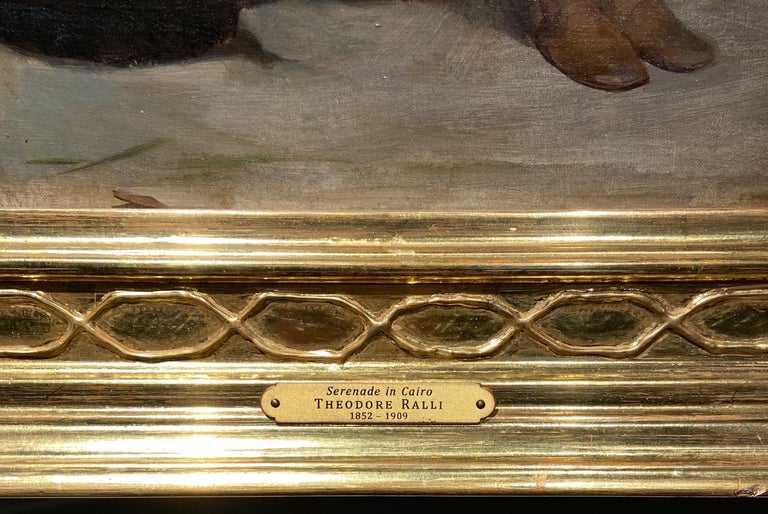 Théodore Jacques Ralli - Serenade in Cairo, 19th Century Orientalist ...