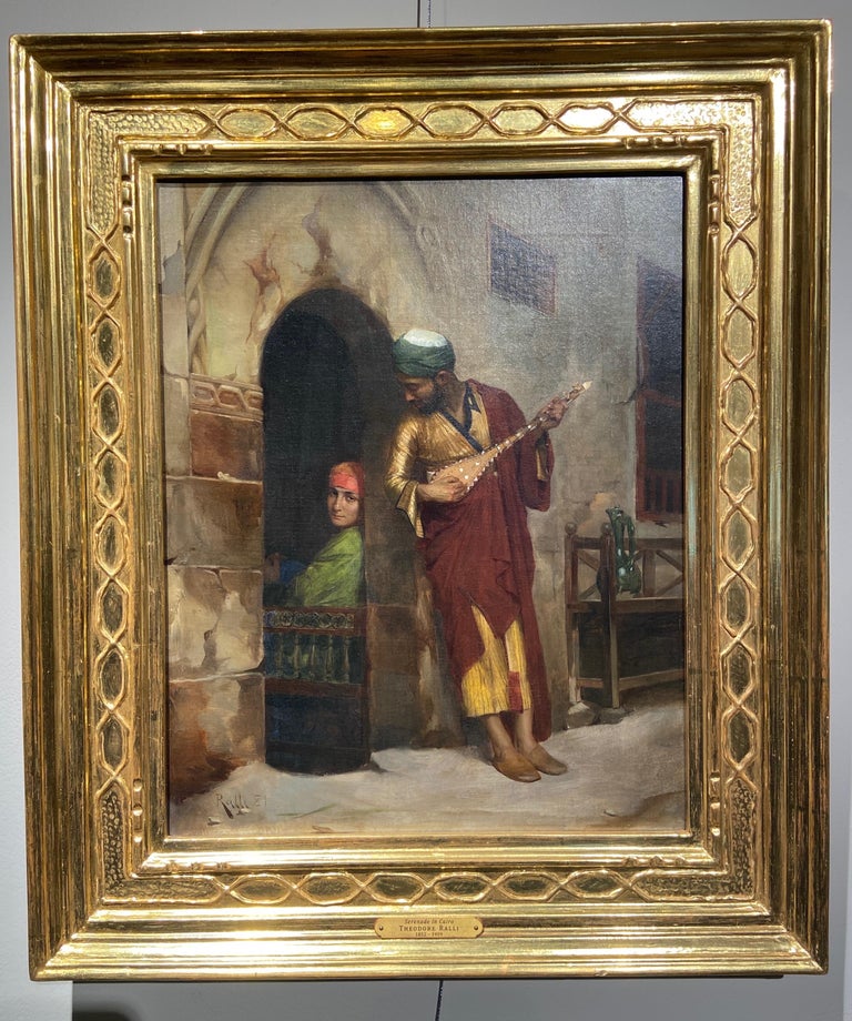 Théodore Jacques Ralli - Serenade in Cairo, 19th Century Orientalist ...