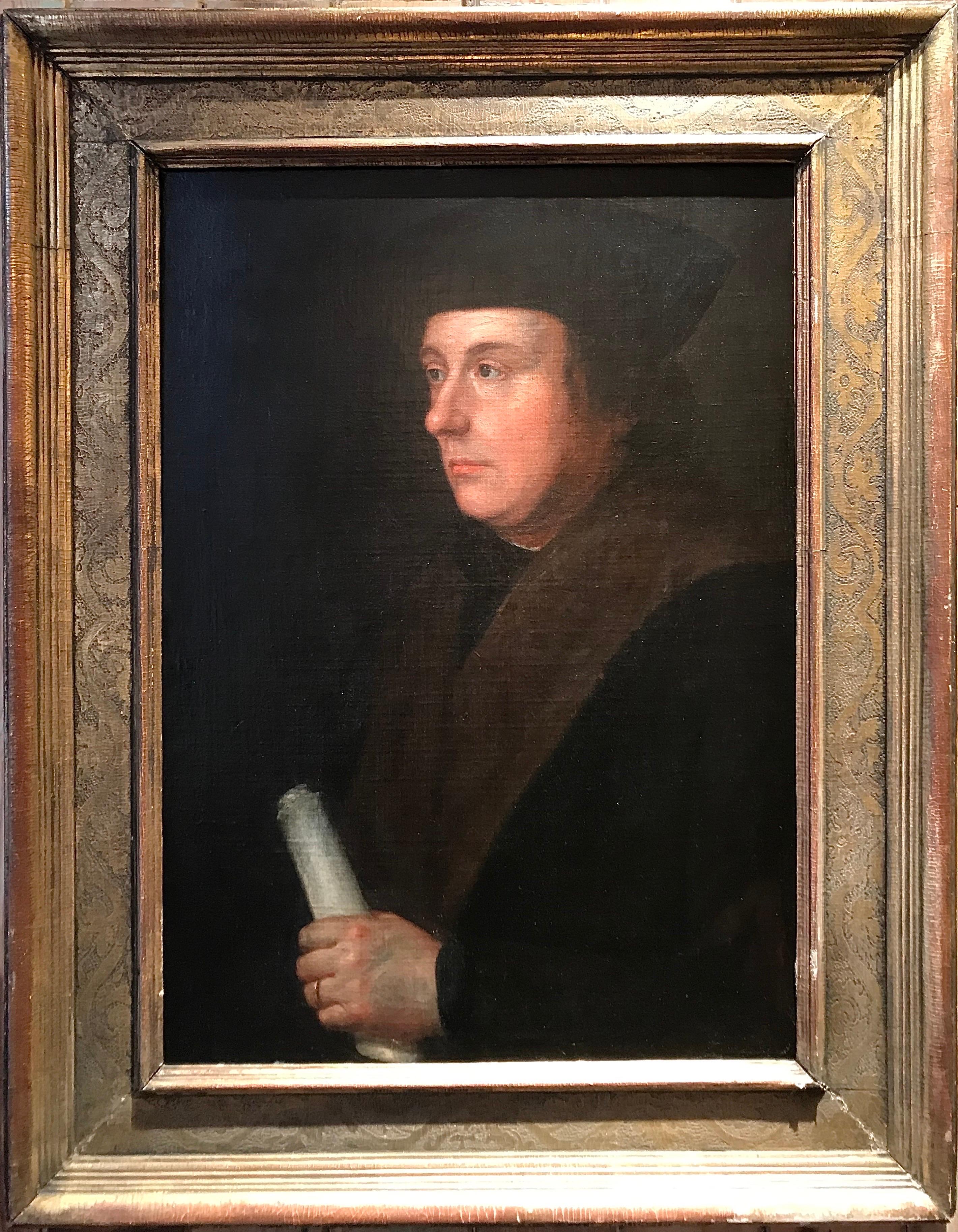 Unknown - Portrait of a Gentleman, 17th Century Dutch Old Masters Oil ...