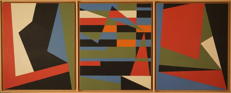 Pedrini Silvia - Orphisme Triptych at 1stDibs