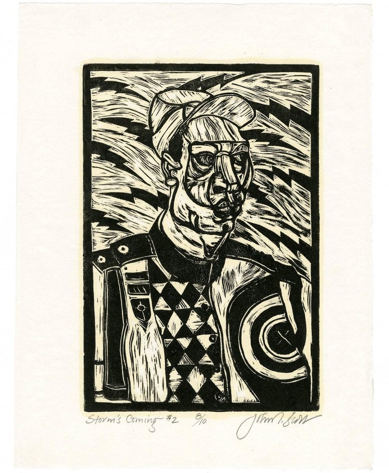 John Tarrell Scott - Storm's Coming #2 — African American artist at 1stDibs