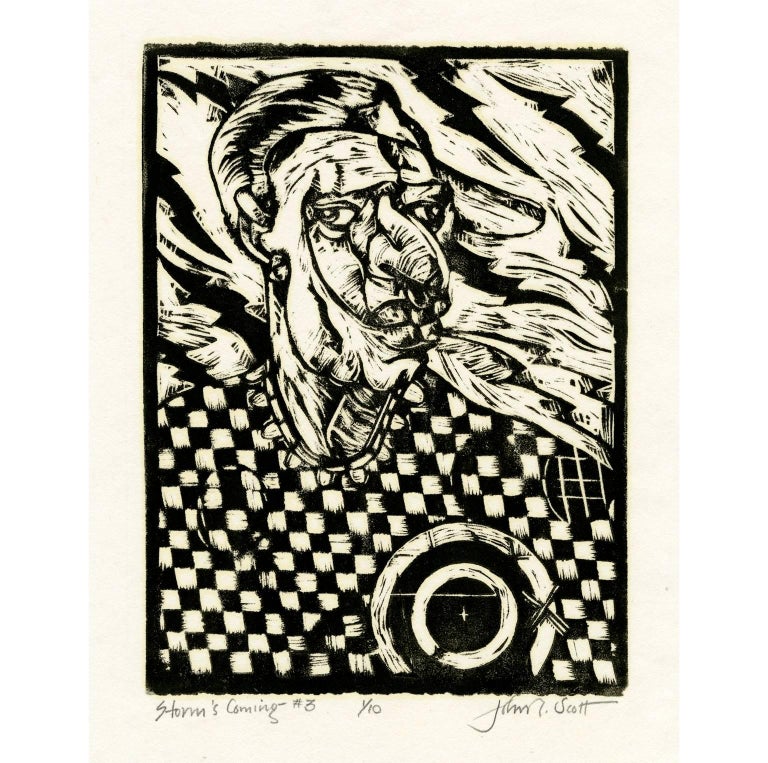 John Tarrell Scott - Storm's Coming #3 — African American artist at 1stDibs