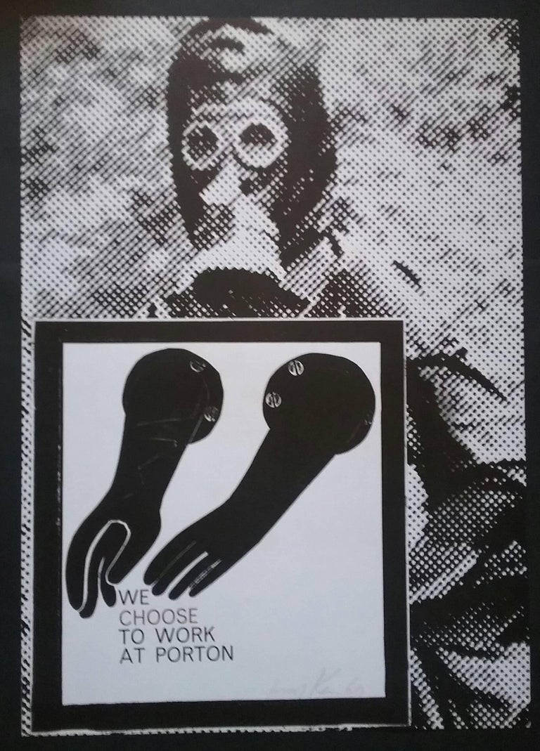 Ken Sprague - We Choose To Work At Porton For Sale at 1stDibs