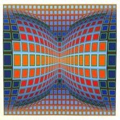 Victor Vasarely - Pava, Print For Sale at 1stdibs