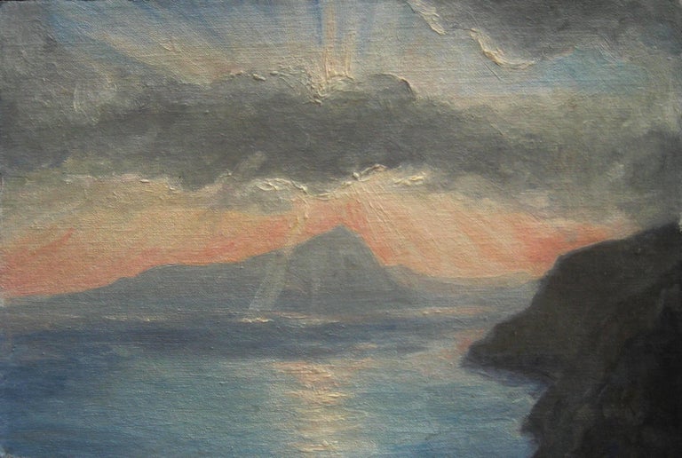 Matthew James Collins - Sunset over Aquafredda For Sale at 1stDibs