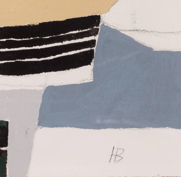 Heather Bray - Abstracted Cornish Village at 1stDibs | heather bray artist