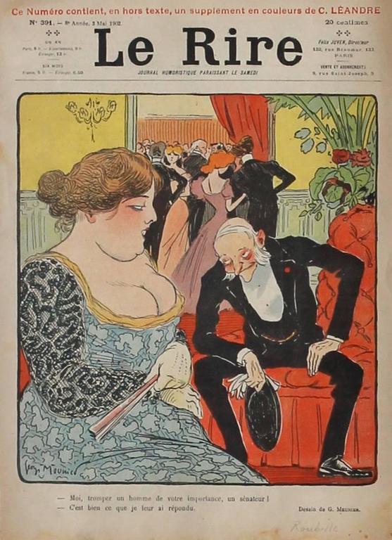 Unknown - Set of 9 magazine covers from the French Belle Epoque ...