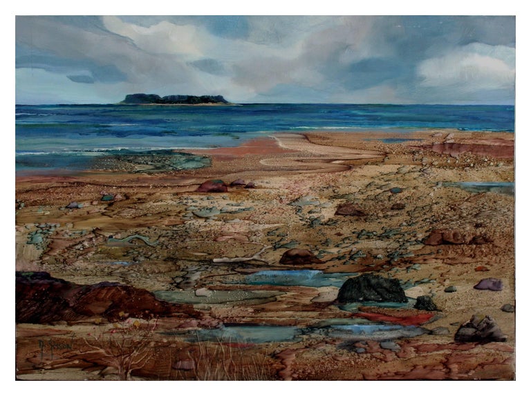 David Sisson - Rocky Beach, Maine Landscape For Sale at 1stDibs