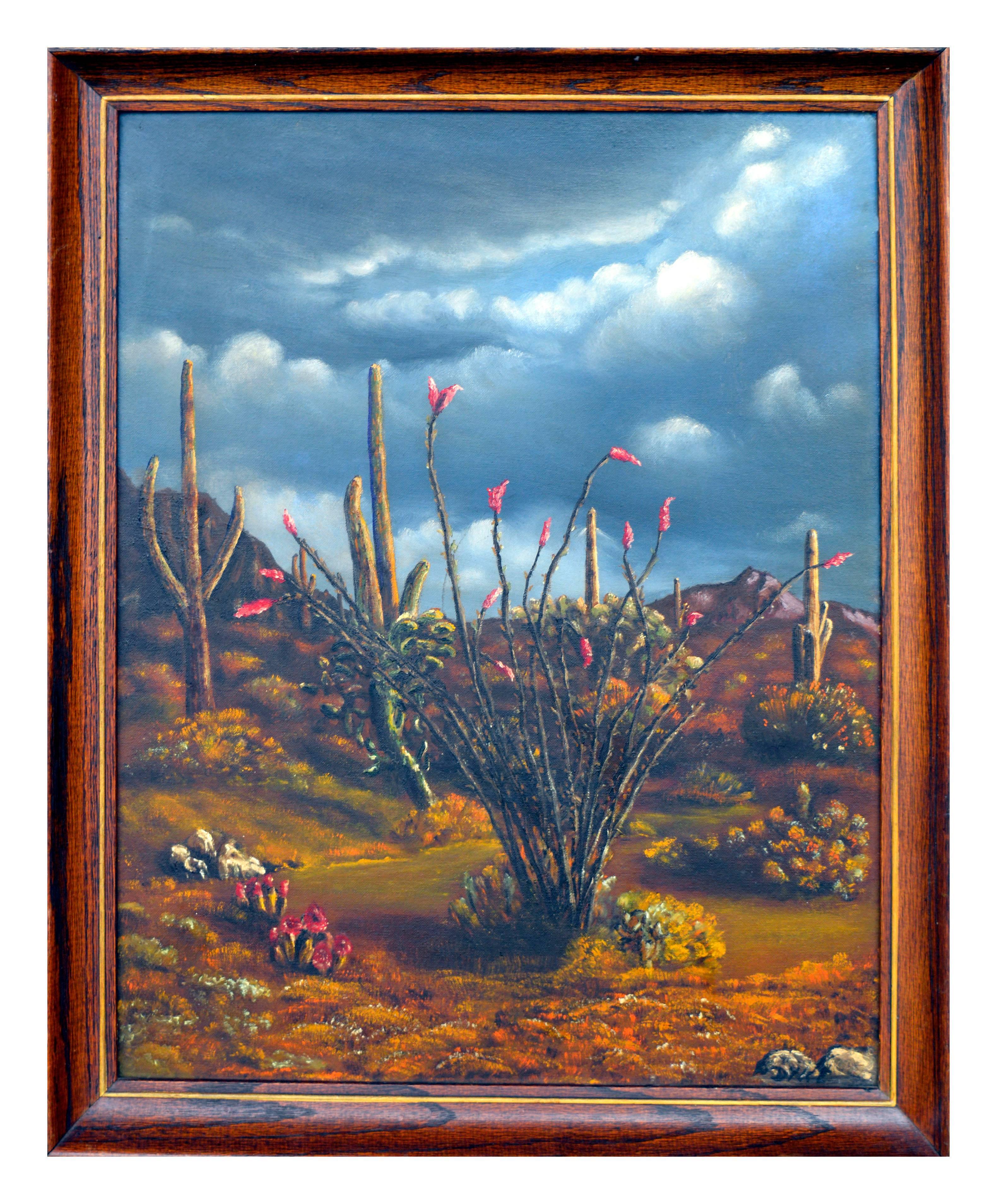 Lilyan Helen Lamberth - Southwestern Desert Landscape at 1stDibs