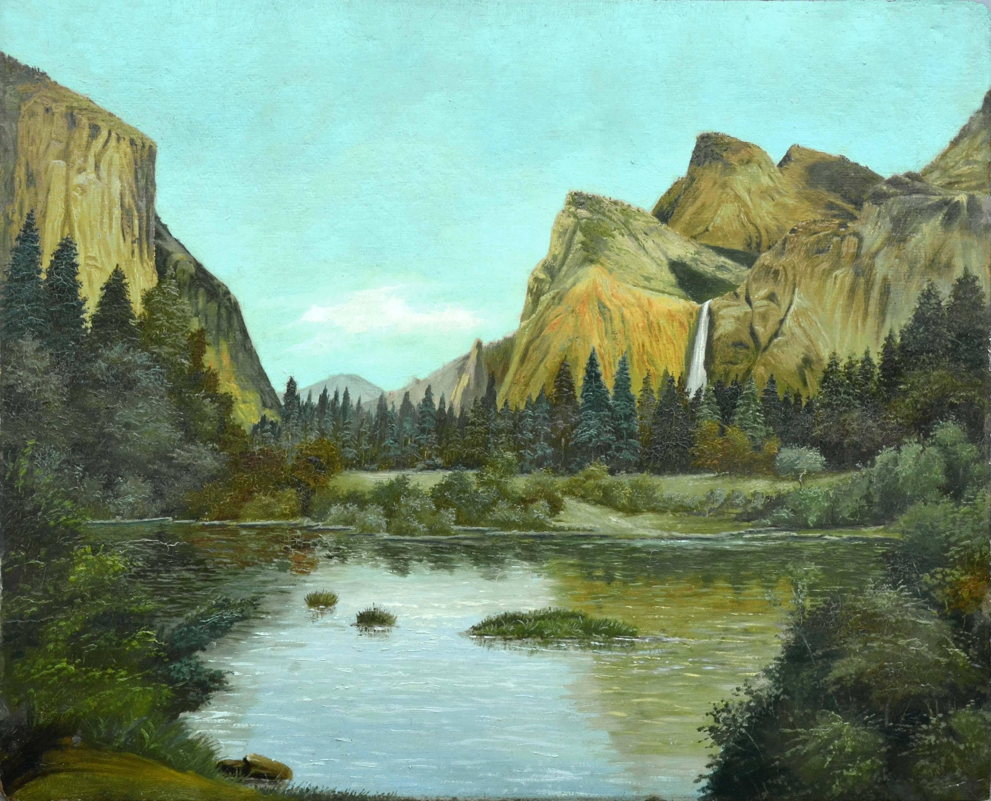 John Howard Martin - 1900 Yosemite Valley at 1stDibs | john howard ...