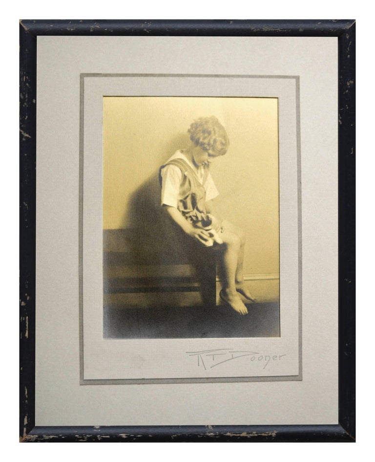 Richard Dooner - Portrait of a Young Girl For Sale at 1stDibs | dooner girl