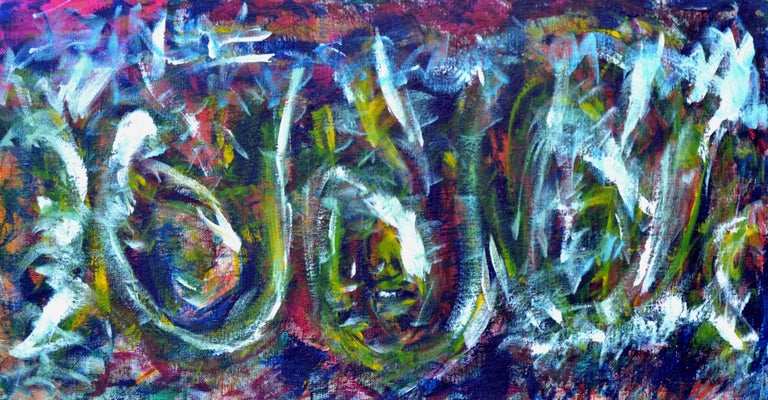 Daniel David Fuentes - Vintage Abstract Expressionist -- The Wave For ...