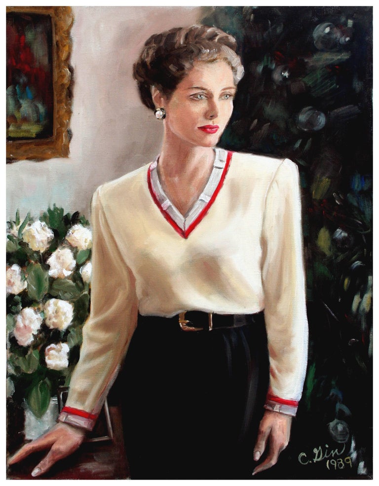 Cindy Gin - Portrait of Princess Grace of Monaco For Sale at 1stDibs ...
