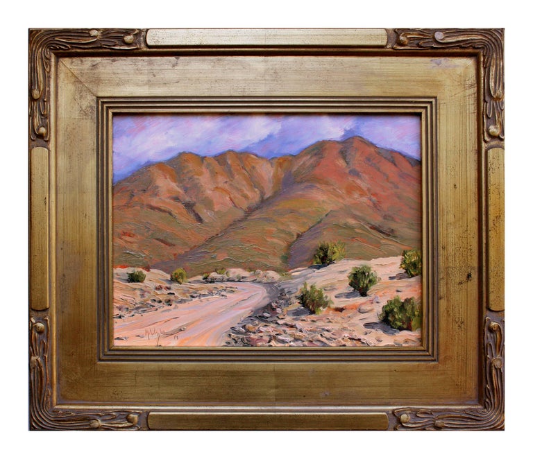 Mike Wright - Desert Landscape -- Road to Death Valley For Sale at 1stDibs
