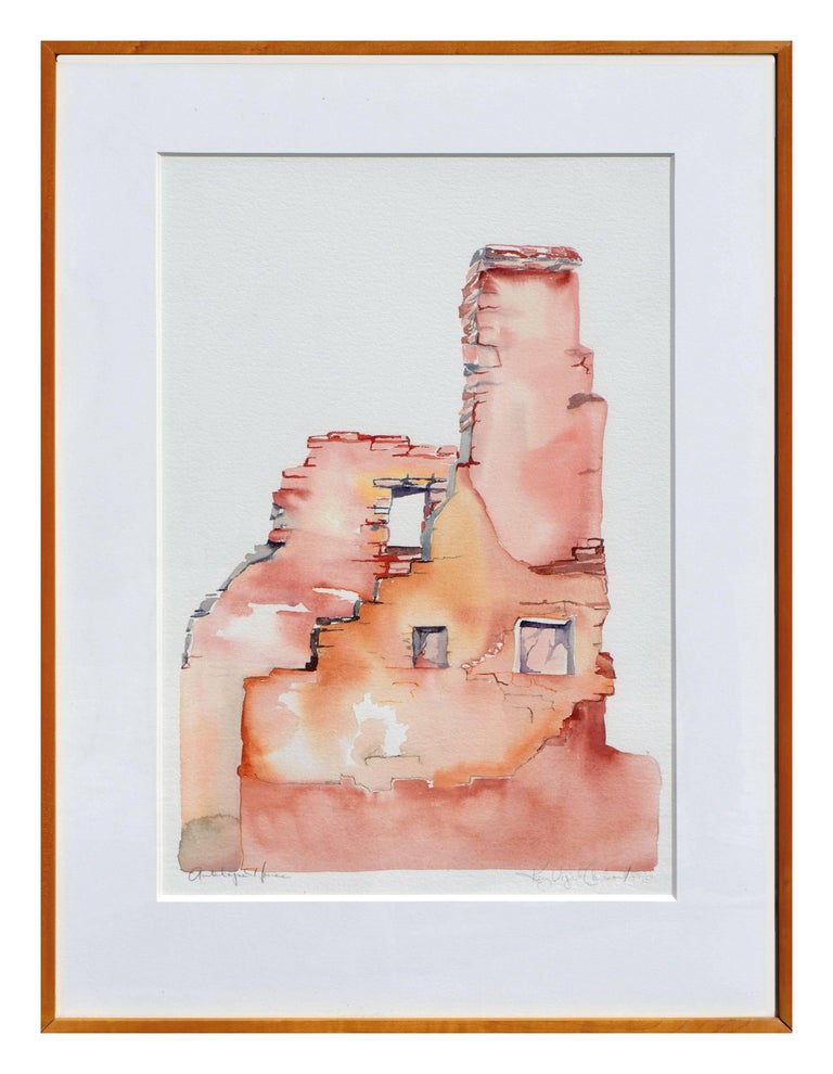 Kay Vigil Carlson - Antelope House Landscape For Sale at 1stDibs