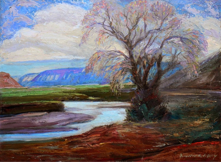 Walter Alexander Bailey - Taos River and Buttes For Sale at 1stDibs ...