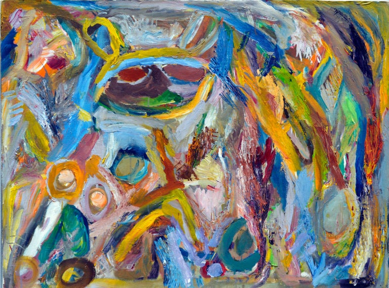 Joseph Alef - Woman in Motion - Berkeley Abstract Expressionist at 1stDibs