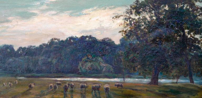 Unknown - 19th Century Pastoral In Manner of John Varley at 1stDibs