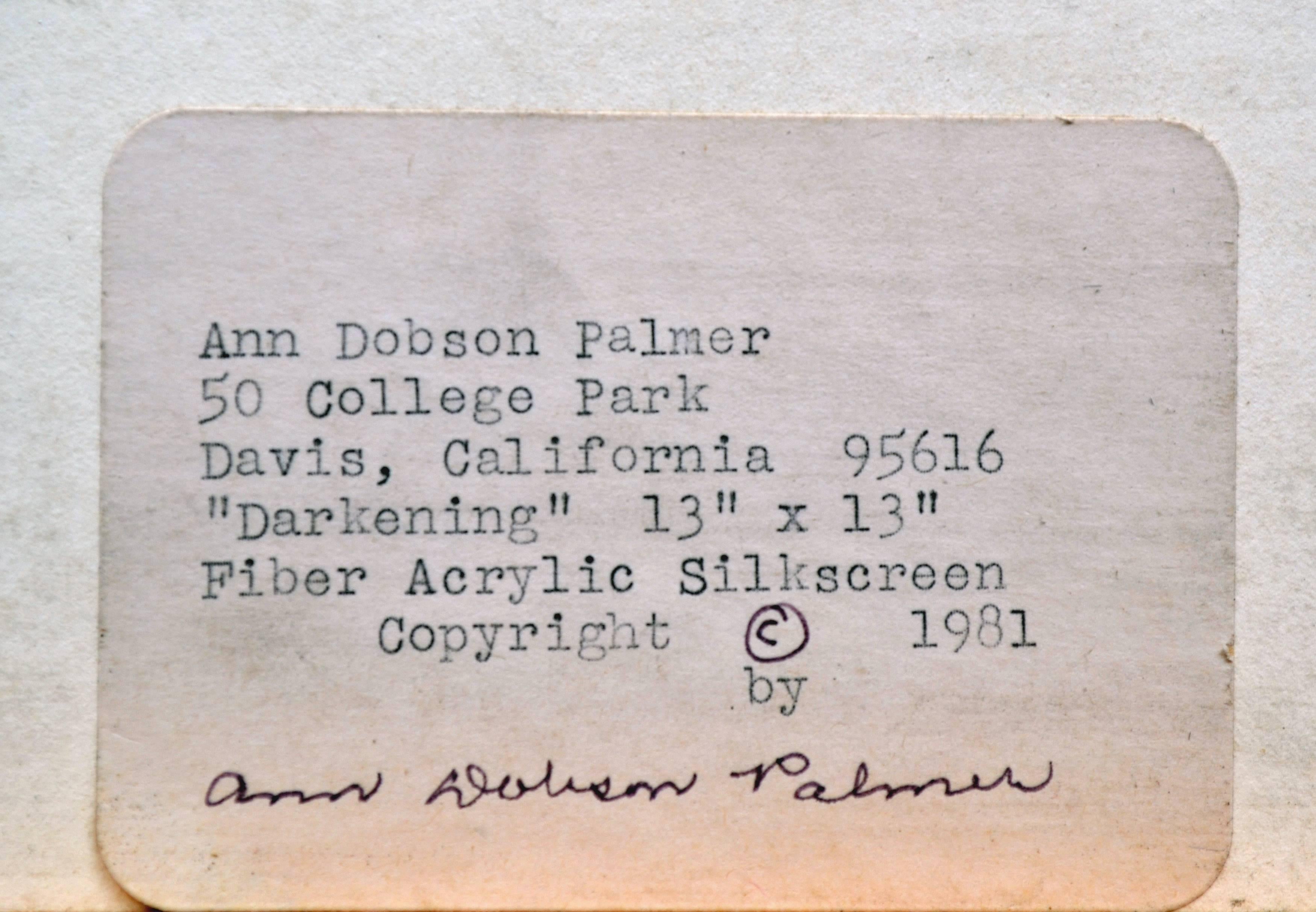 Ann Dobson Palmer - Deep Textures at 1stDibs | ann dobson, ann palmer ...