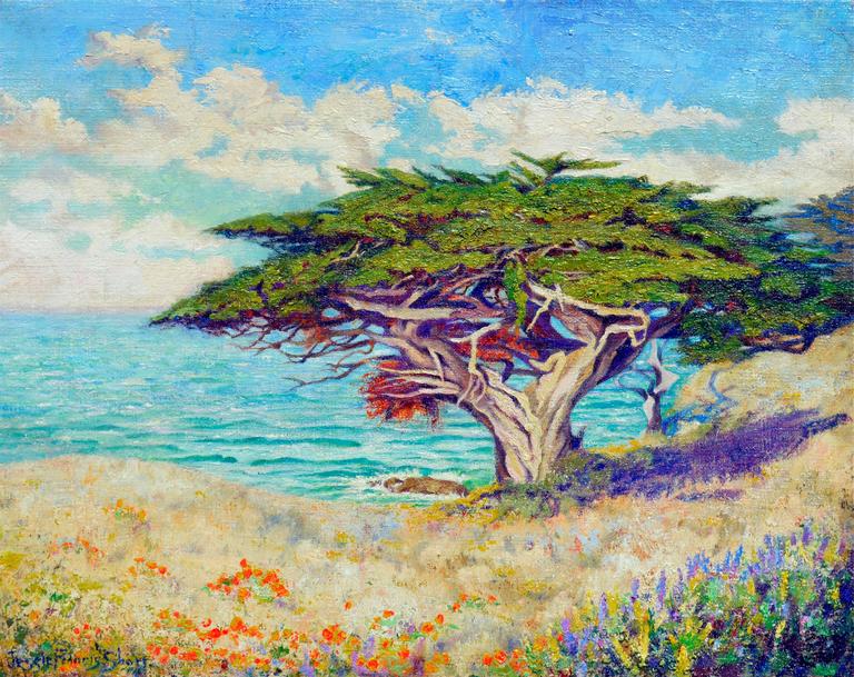 Alain Guirado - Champ de Lavande à Valensole, Painting For Sale at 1stdibs