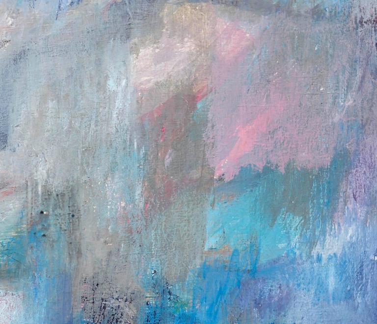 Louise Van Sickle - Blue and Magenta Abstract at 1stDibs