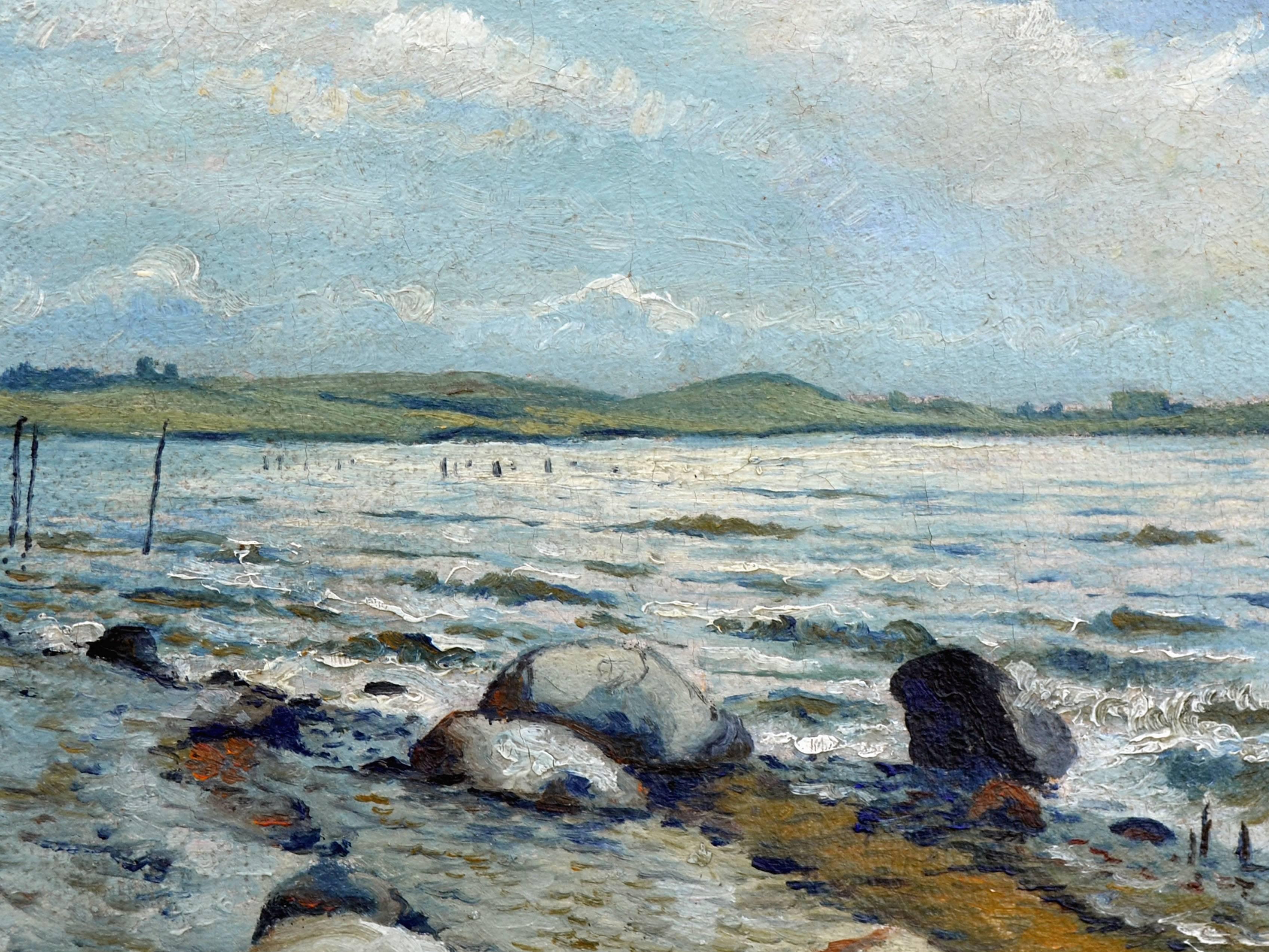 Christian Frederick Rix Walsted - Danish Coast and Hills by Christian ...