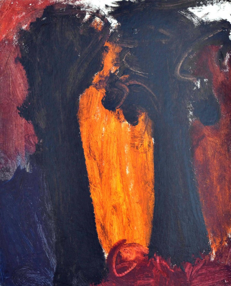 Julius Wasserstein - Abstract Expression in Black For Sale at 1stDibs ...