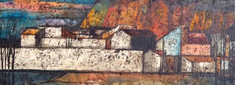 Giancarlo Isola - Italian Harbor Town at 1stDibs