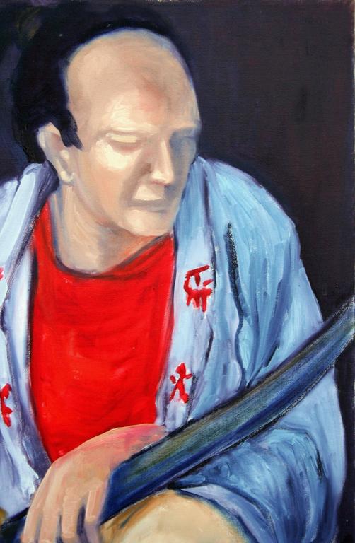 Molly E. Brubaker - Vintage Modern Figurative -- Seated Samurai For ...