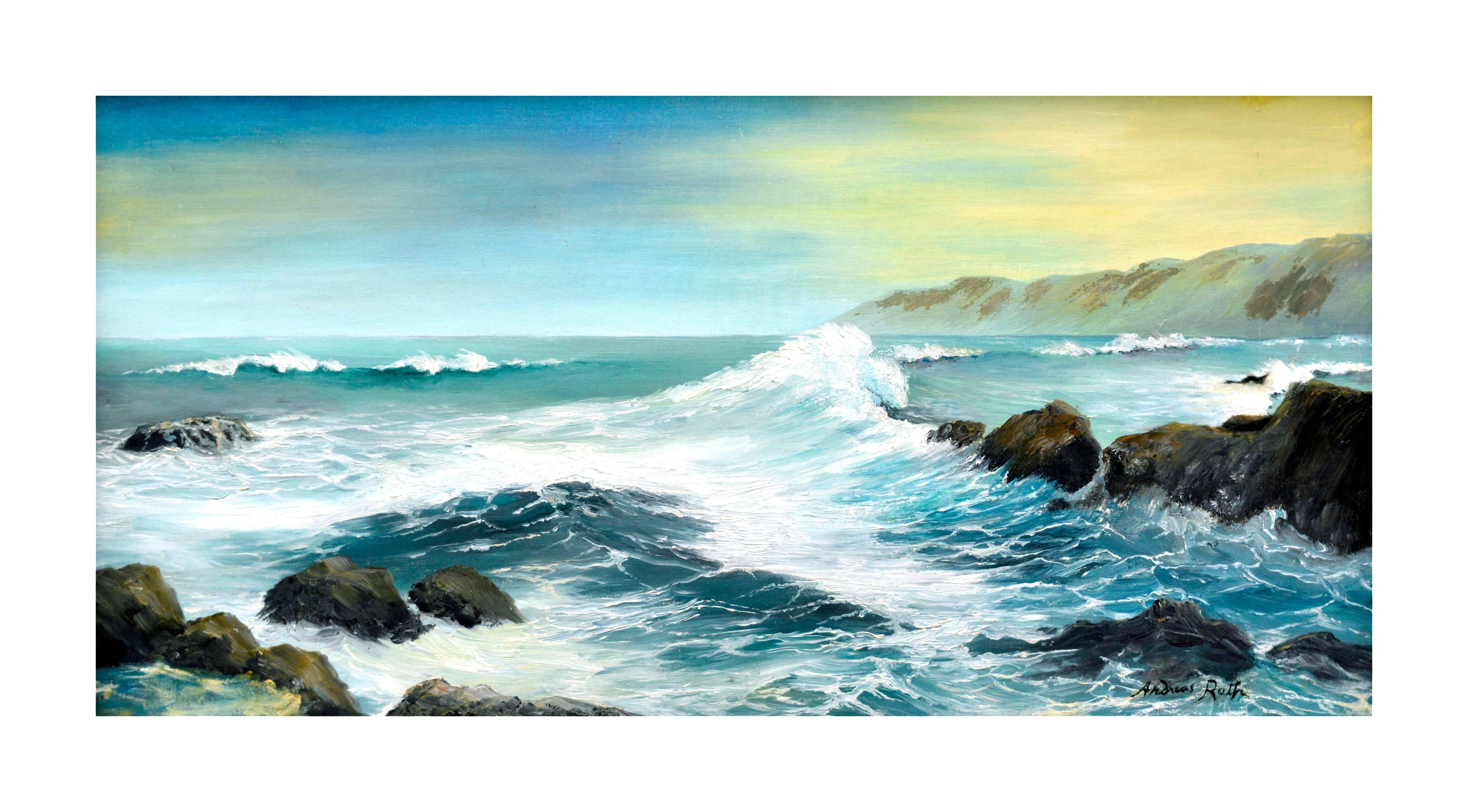 Andreas Roth - California Coast at 1stDibs | andreas roth artist, roth ...