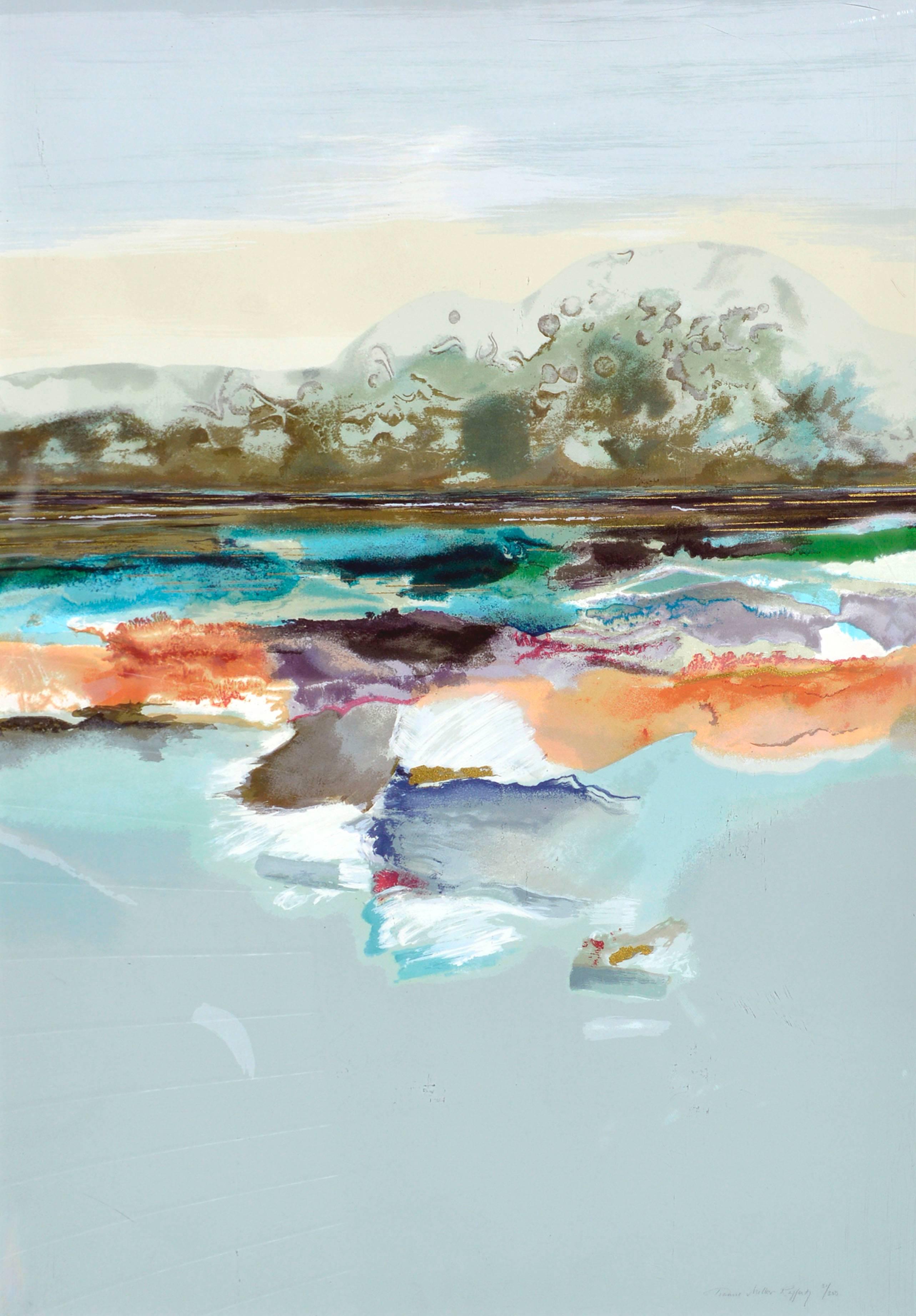 Joanne Miller Rafferty - Tranquility - Abstract Landscape at 1stDibs