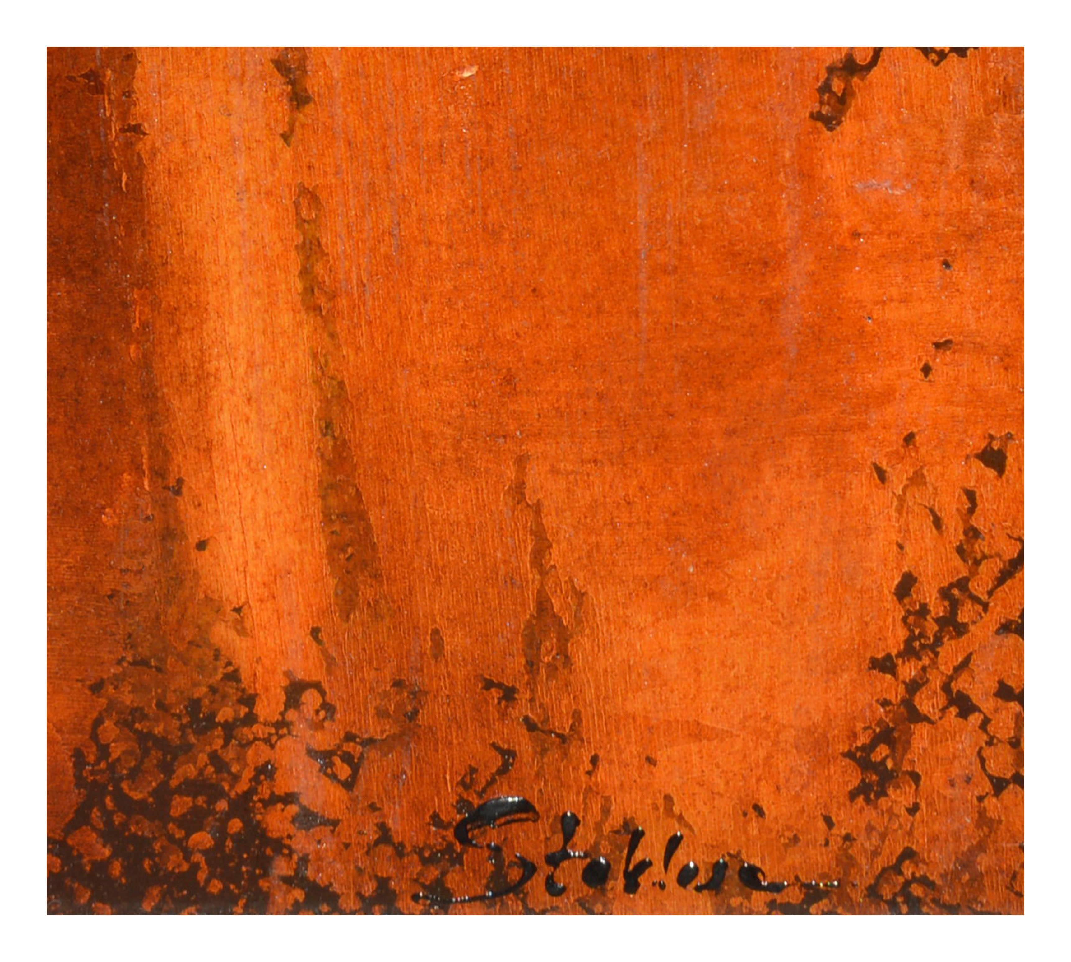 Agnes Stoklosa - Mid Century Modern Calla Lily in Bloom Still-Life For ...