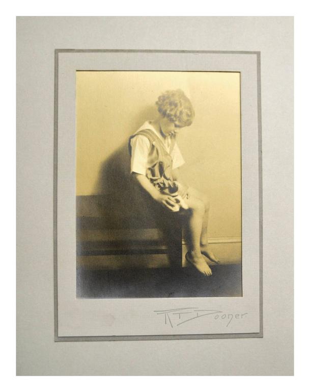 Richard Dooner - Portrait of a Young Girl For Sale at 1stDibs | dooner girl