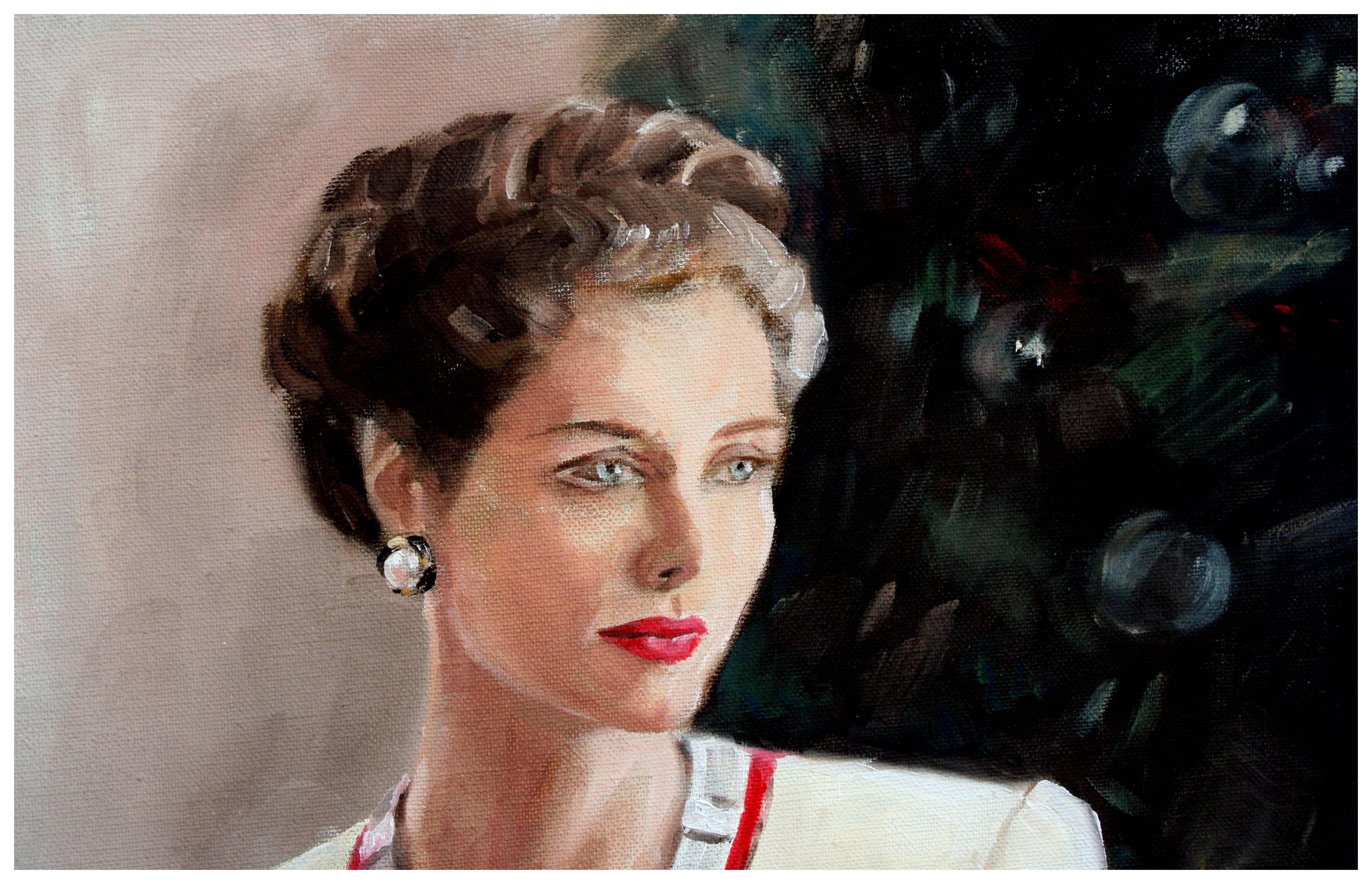 Cindy Gin - Portrait of Princess Grace of Monaco For Sale at 1stDibs ...
