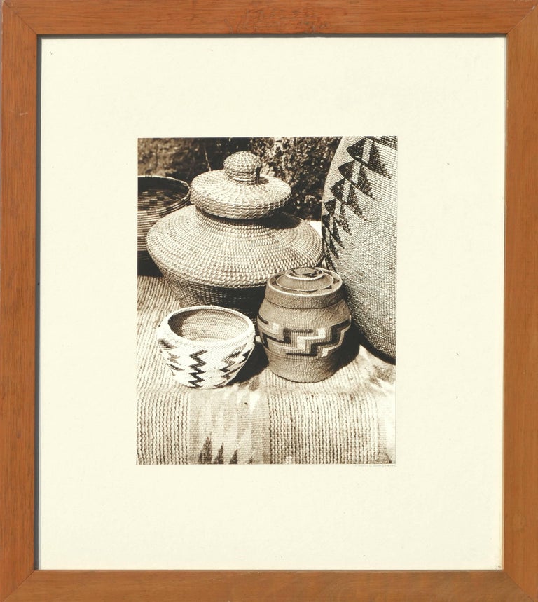 Nancy Maynard - Indian Baskets - Set of 3 photographs For Sale at 1stDibs