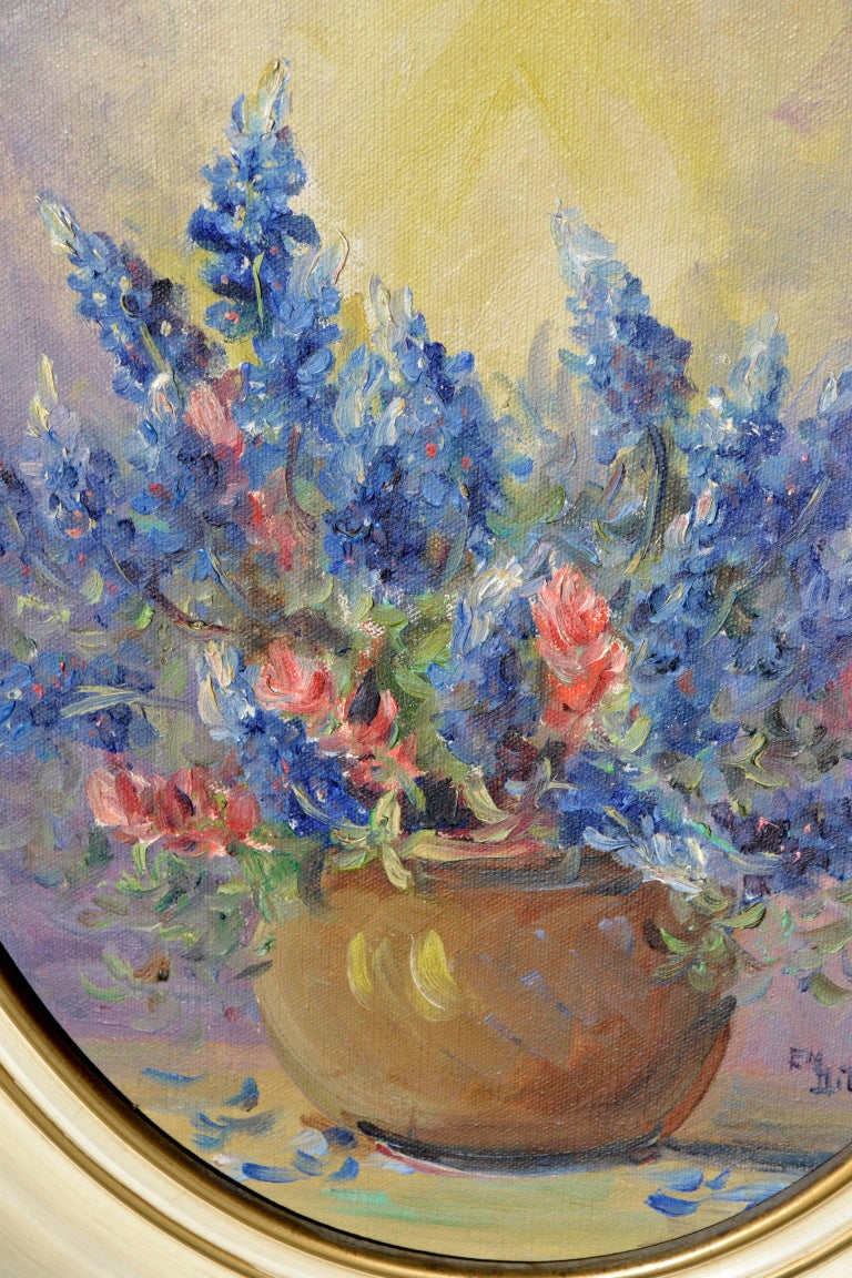 Emily Dillard - Bouquet de bleubonnet du Texas - Nature morte florale ...
