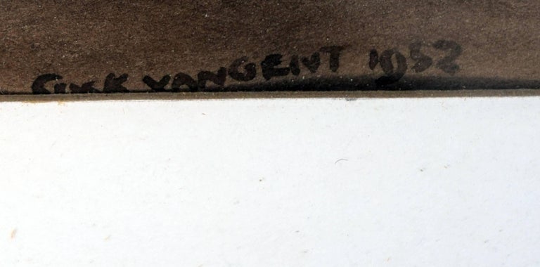 Cock Van Gent - The Family - Mid Century Figurative For Sale at 1stDibs