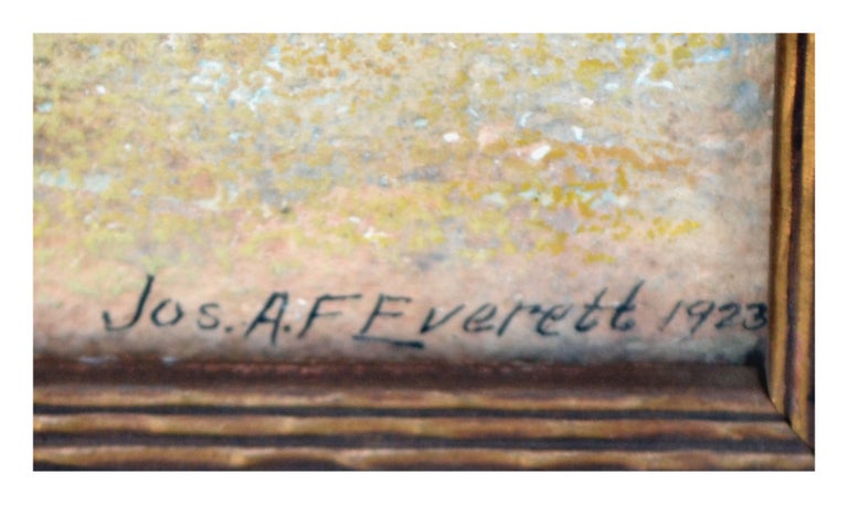 Joseph Alma Freestone Everett - Winter Landscape at 1stDibs