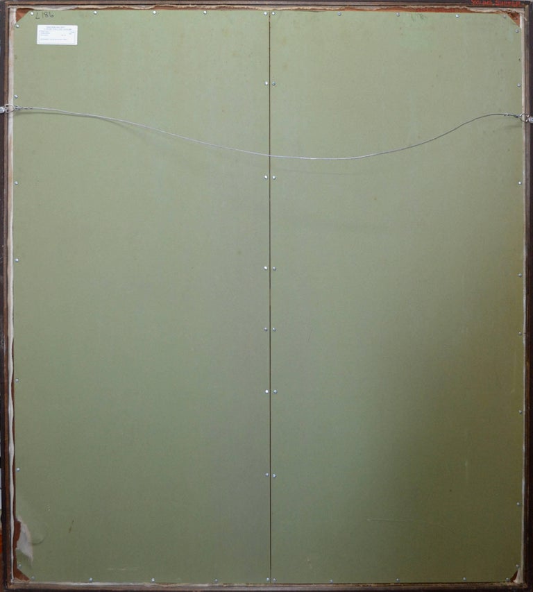 Erle Loran - "Young Surfer", Mid Century Pop Art Figurative Abstract in ...