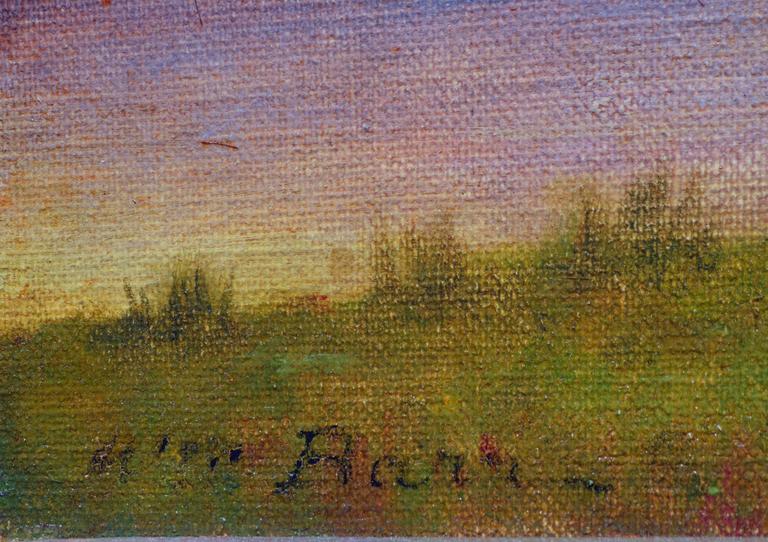 William Barr - Mount Tamalpais from Bon Tempe Lake, Painting at 1stdibs