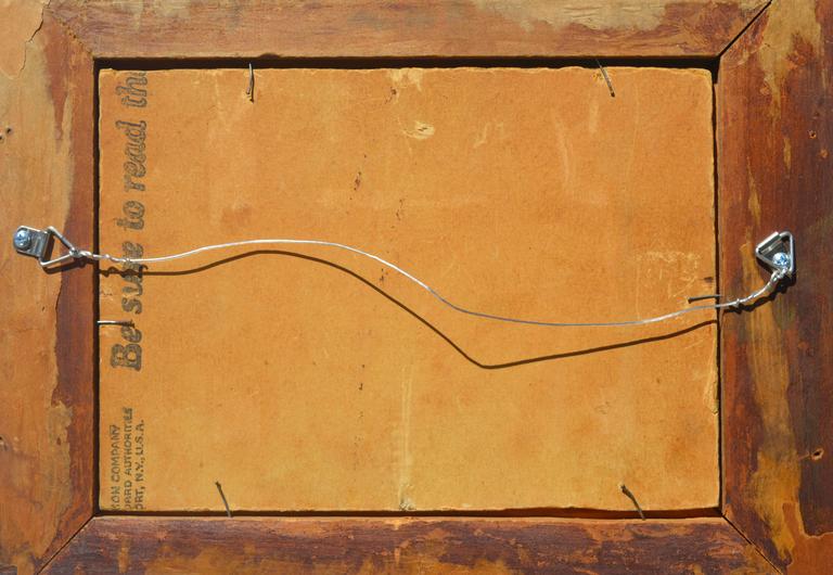 William Barr - Mount Tamalpais from Bon Tempe Lake, Painting at 1stdibs