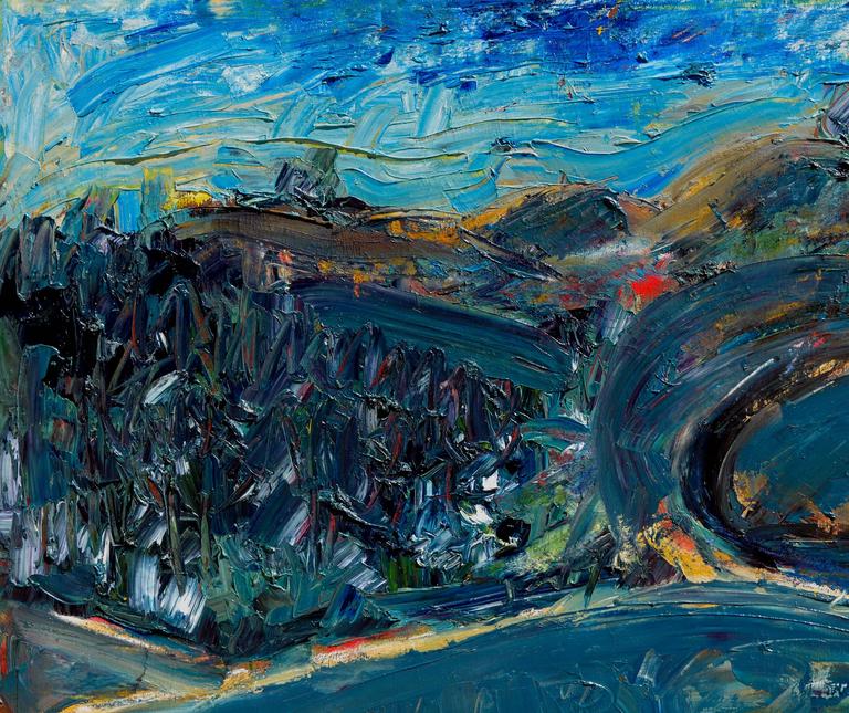 Daniel David Fuentes - Bay Area Abstracted Landscape at 1stDibs