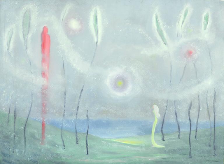 Marguerite Blasingame - The Oracle - Hawaiian Symbolist c. 1935 at 1stDibs