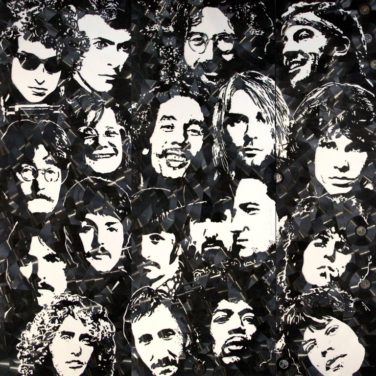 Mr. Brainwash - Rock Legends, Mixed Media For Sale at 1stdibs